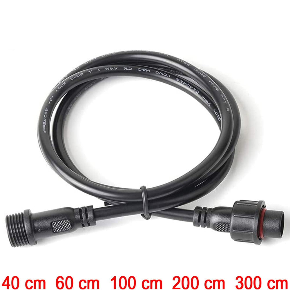 2pin 3pin 4Pin 5pin DC LED Strip Extension Cable Connector Male to Fem ...