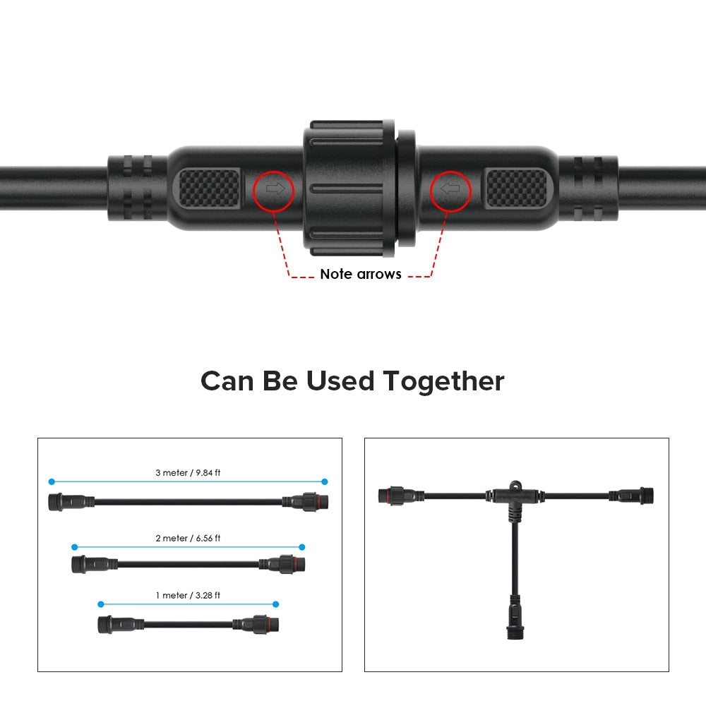 Waterproof Connector & Cable – BTF-LIGHTING