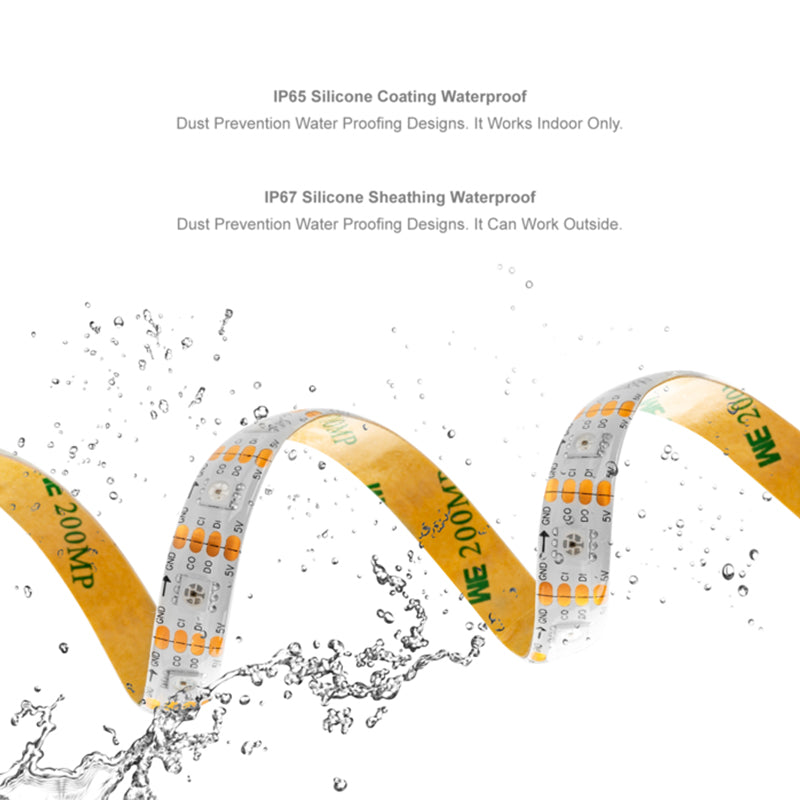 SK9822 (Similar to APA102C) Individually Addressable DATA and CLOCK DC ...