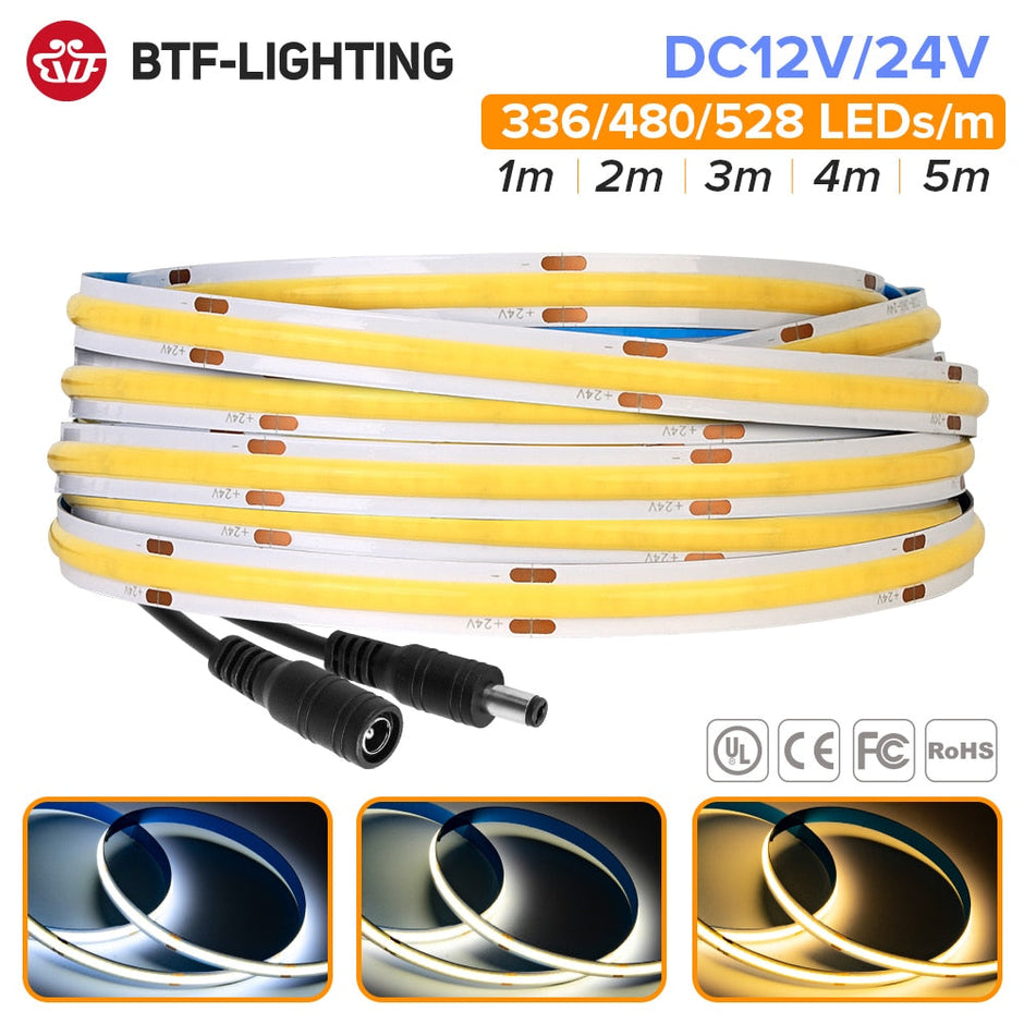 FCOB LED Strip – BTF-LIGHTING