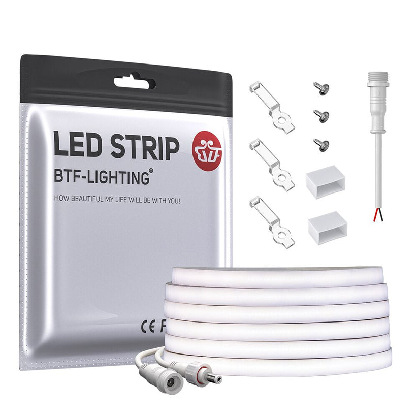 FCOB COB FOB LED Light Strip 480LEDs Outdoor IP67 Waterproof 12V 24V 3 ...