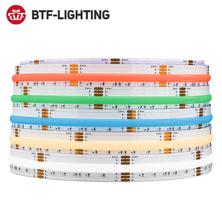 RGBCCT FCOB 5V 12V 24V – BTF-LIGHTING