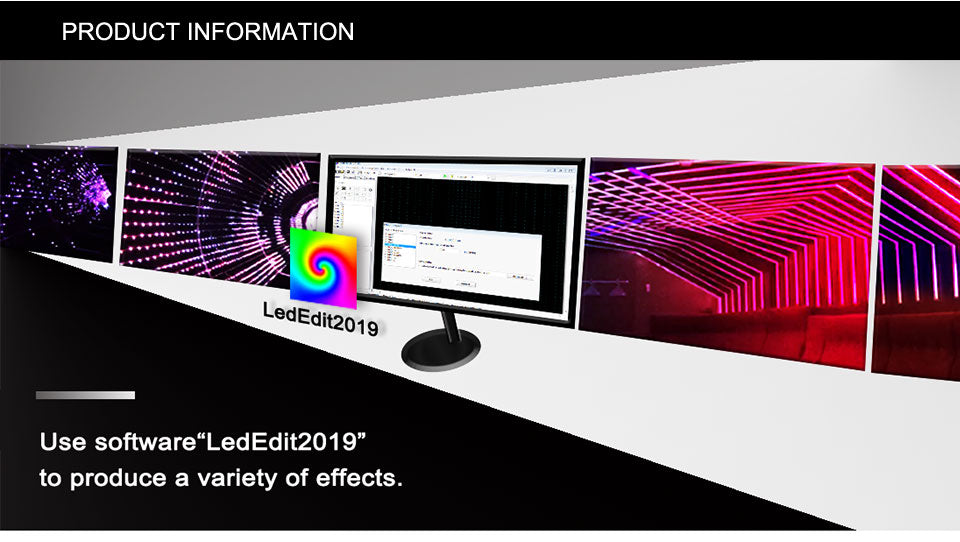 K-1000C Computer Programmable Controller with SD Card WS2812B WS2815 S ...