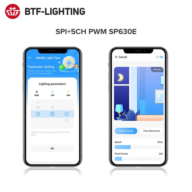 SP630E All In One LED Controller 5CH PWM SPI Pixels WS2812B WS2811 SK6 ...