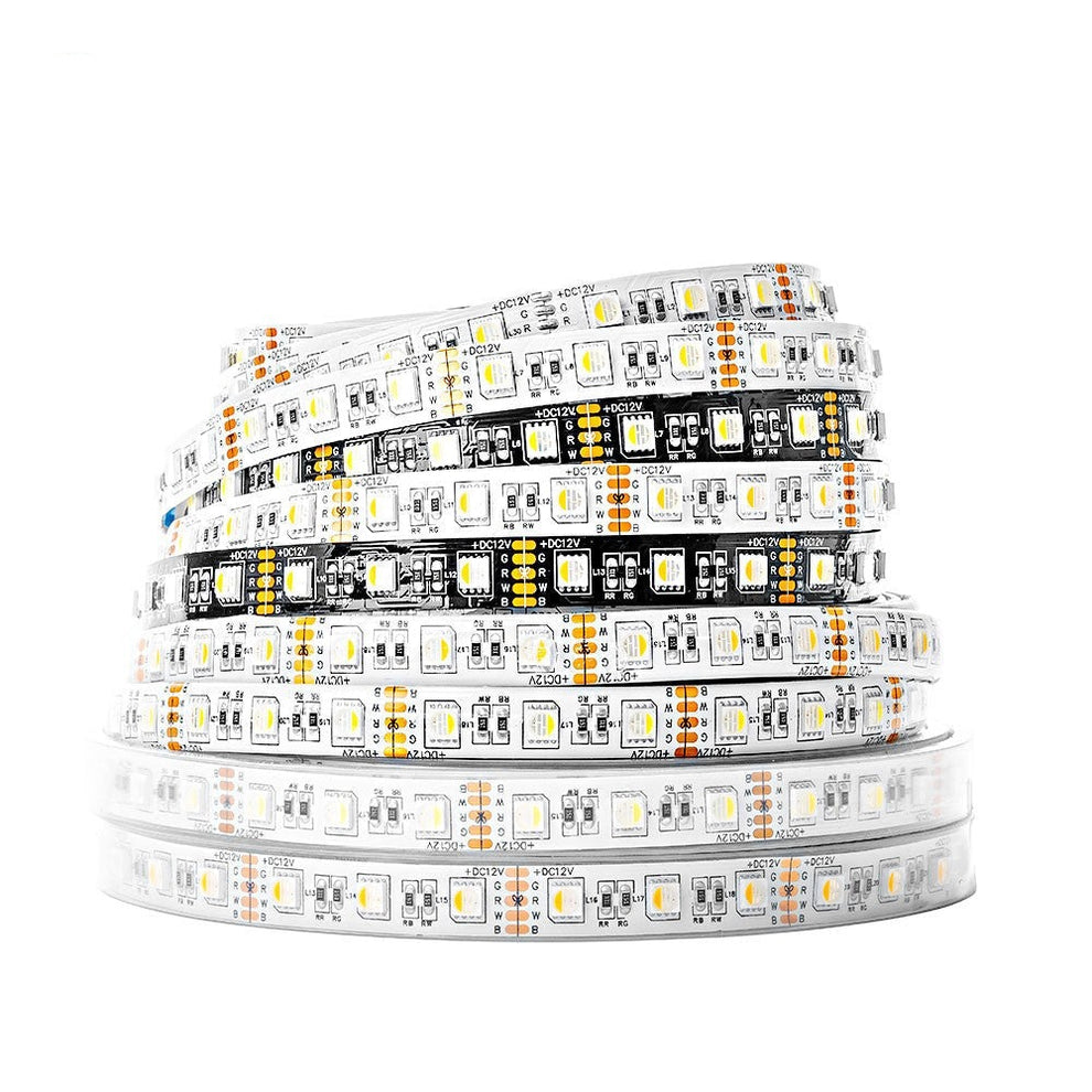 SMD 5050 RGBW Led Lights RGB 4Pin RGBWW RGBCW 5Pin Multi-Colored LED S ...