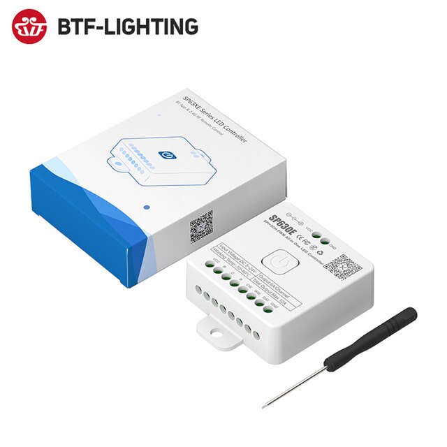 Sp630e All In One Led Controller 5ch Pwm Spi Pixels Ws2812b Ws2811 Sk6